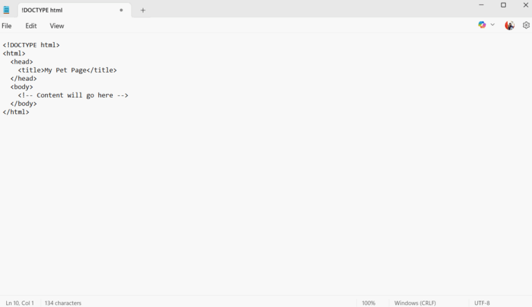 HTML For Kids - Easy Guide To Build First Web Page